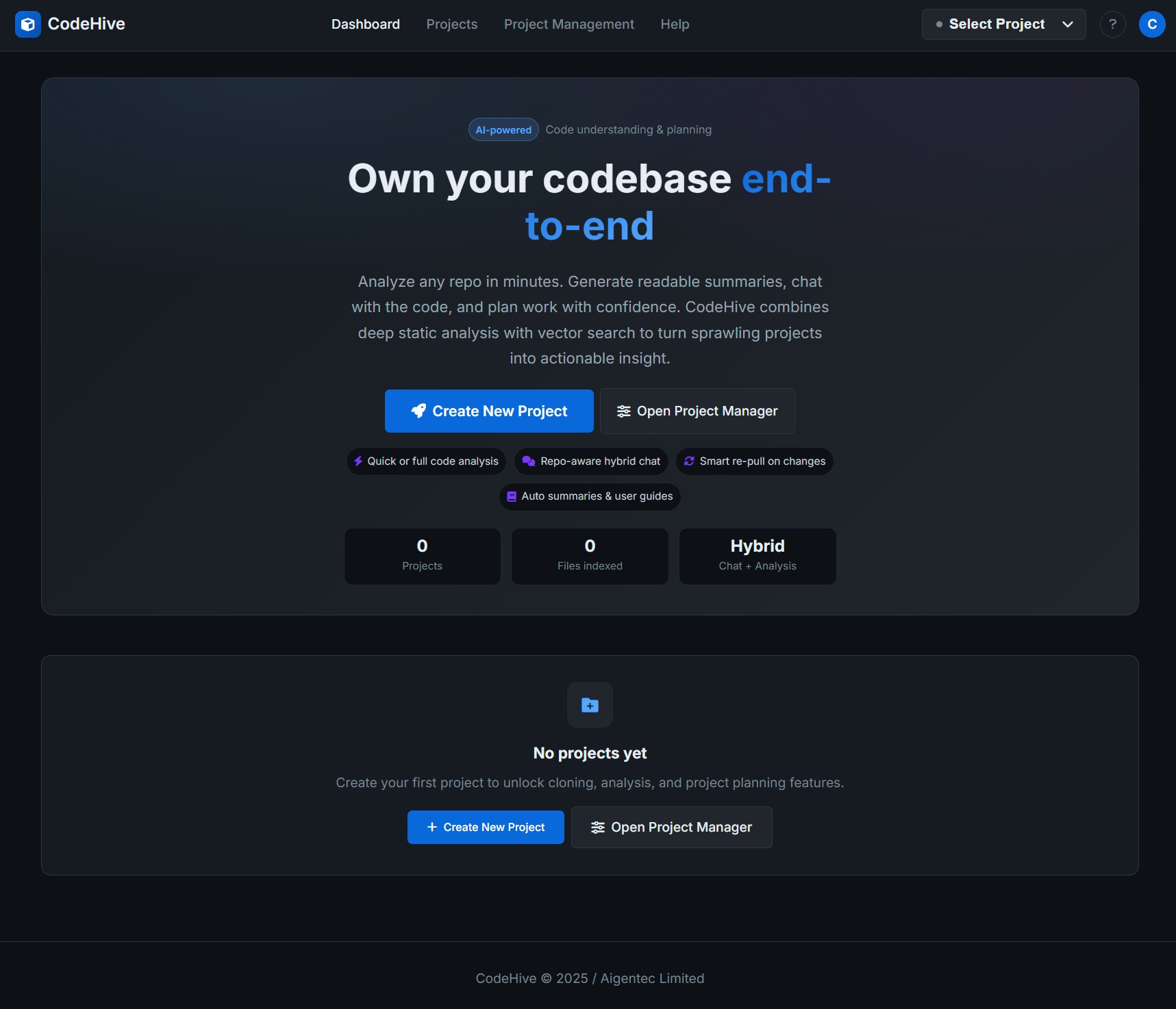 CodeHive - Understand Complex Code in Seconds | AIGENTEC.AI